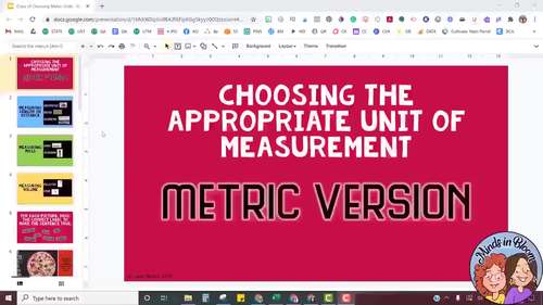 Metric Measurement System Choosing the Correct Units of Measure Digital ...