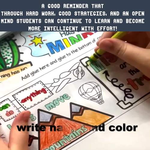 Growth Mindset Activity Printable - Back To School Growth Mindset Table ...