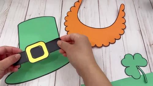 St. Patrick's Day Craft - Leprechaun Hat - St. Patrick's Day Hat by Liv ...