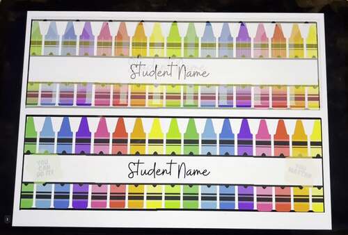 Editable SEL Desk Name Plates by The Heartfelt Classroom | TPT