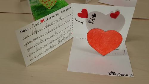 Valentine´s Day Craftivity: I Give you My Heart by The Super Classroom