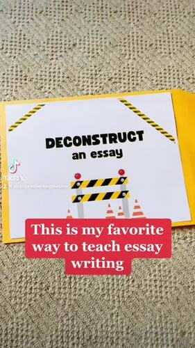 Informative Essay Writing - 3rd & 4th grade - Hands On Group Activity