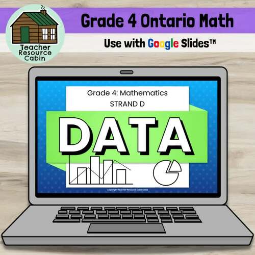 Grade 4 Ontario MATH Workbooks and Google Slides™ by Teacher Resource Cabin