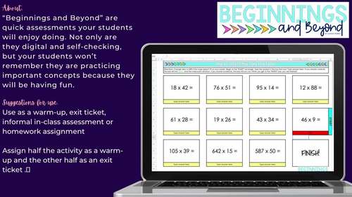 5th Grade Math Number and Operations in Base Ten Digital Maze and ...