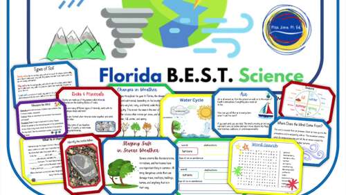 Earth's Surface and Weather 2nd Grade Florida Science by Mrs Lena
