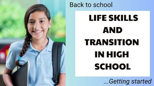 Life Skills High School Activities for First Week of School | TPT