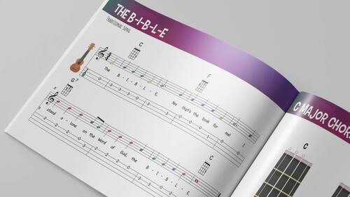 The B-I-B-L-E (Bible Song) - Ukulele Chords, Sheet Music & Tabs by ...