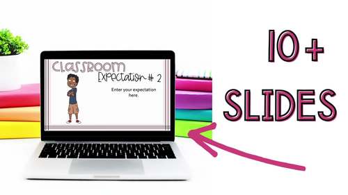 Classroom Expectations | Middle School | Editable by ELA Content Hub