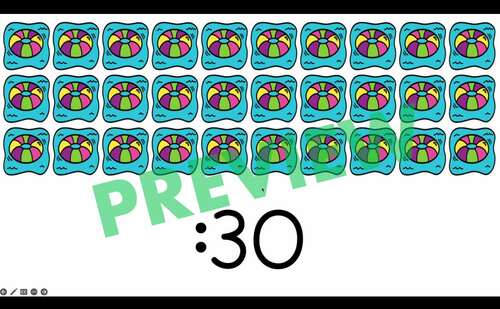 Visual Countdown Timers Slides SUMMER Classroom Management by Fishyrobb