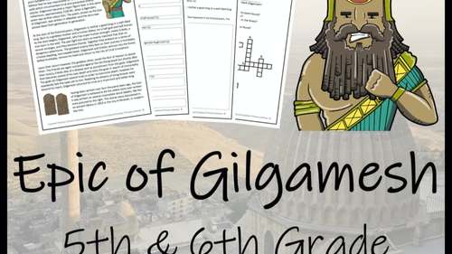 Epic of Gilgamesh Close Reading Comprehension Activities | 5th Grade ...