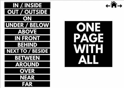 Understanding Prepositions & Spatial Concepts Boom Cards | Ghost Theme