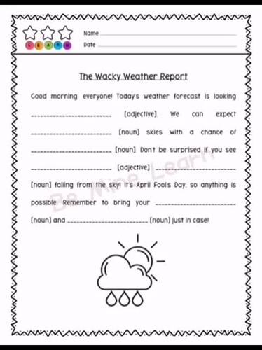 April Fool's Day Worksheets: Reading Passage, Mad Libs, Riddles, and ...