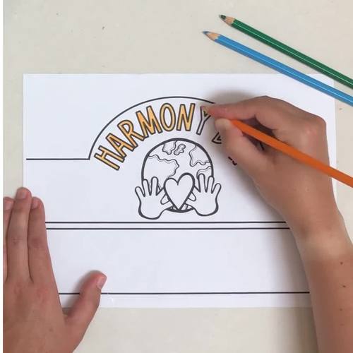 Harmony Day Headband Activity by Mrs L's Little Learners | TpT