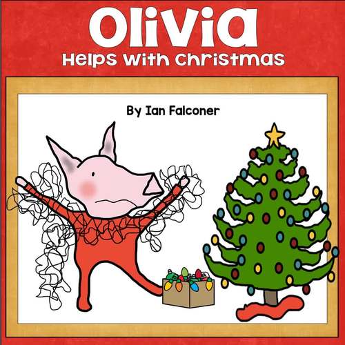 Olivia Helps With Christmas Book Study | Unit Lesson Plans and ...
