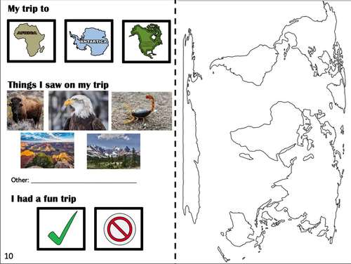 7 Continent Journal, Special Education, Virtual Field Trip | TPT