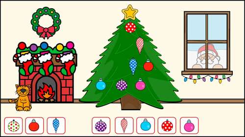 Decorate the Christmas Tree | Interactive Slide Show | PreK | Early ...