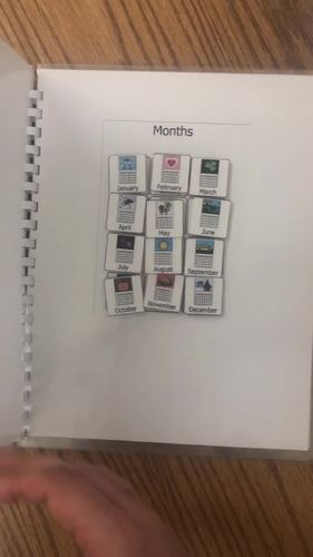 Morning Meeting Book Printable for Calendar Emotions Weather Seasons ...