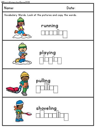 January WH Questions Language Worksheets | Special Education Autism