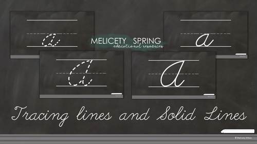 Cursive Handwriting Practice Animated Letter Formation Powerpoint By Melicety
