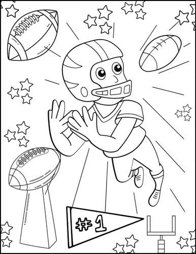 lions football logo coloring page