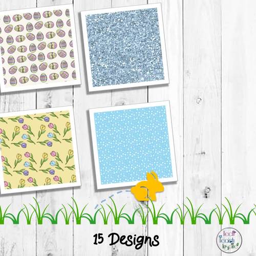 Digital Paper and Background | Easter Theme| Creativity by Memo-Me Digital