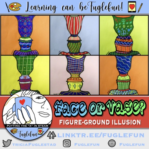 profile face illusion