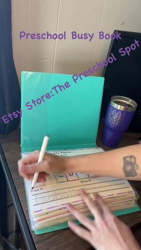 Unicorn Preschool Busy Book/Preschool Printables/Preschool Activities ...