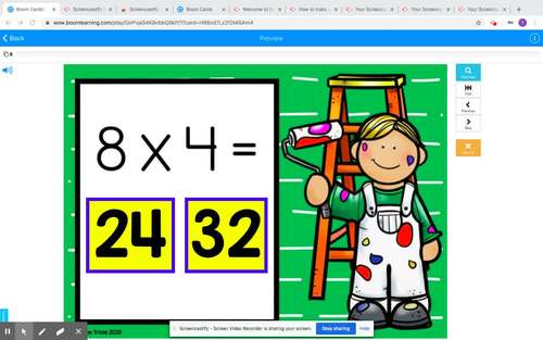 Math BOOM Cards | Multiplication Times 8 Digital Activities by Count on ...