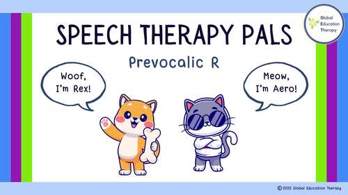 Speech Therapy /R/ Articulation Activities FREEBIE | Prevocalic R Sound