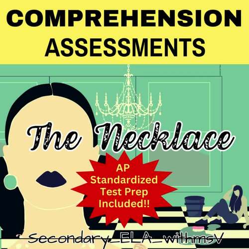 The Necklace Standardized Test Comprehension Assessments | TPT