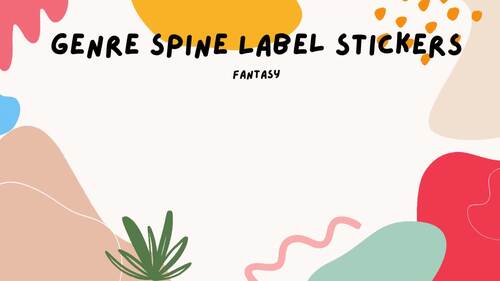 Fantasy Book Talker Shelf Display — Printable Elementary Book ...