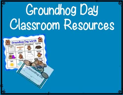 Groundhog Day: Activities & Centers by The Teaching Scene by Maureen