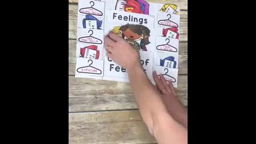 Closet of Feelings Craft and Activity for Emotional Regulation | TPT