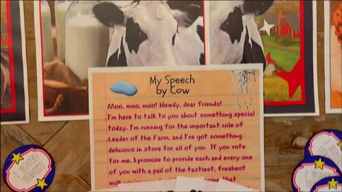 Election Day Activity Voting Preschool Farm Theme by Miss Fuzzy Bee