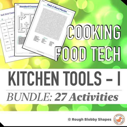 Cooking Food Tech - Kitchen Tools I - Bundle by Rough Blobby Shapes