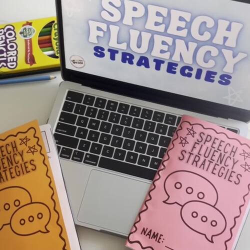 Fluency Workbooks | Stuttering Interactive Books for Older Students ...