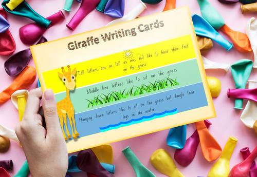 Letter and Number Formation -NSW foundation font by Oceanview Resources