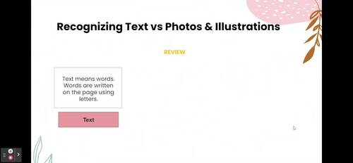 RI.1.6 - Interactive PowerPoint Lesson (Differentiate Info from Text vs ...