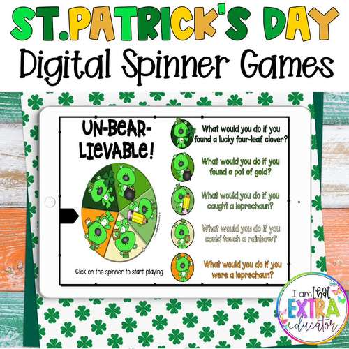 St.Patrick's Day Morning Meeting Slides | Conversation Starters ...