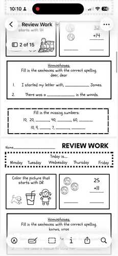 2nd Grade Review Sheets by Blaire Johns | TPT
