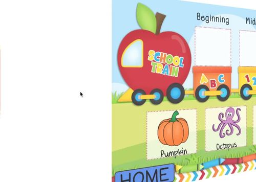 School Express Articulation (P/B Sounds) (Boom Cards) (Teletherapy)