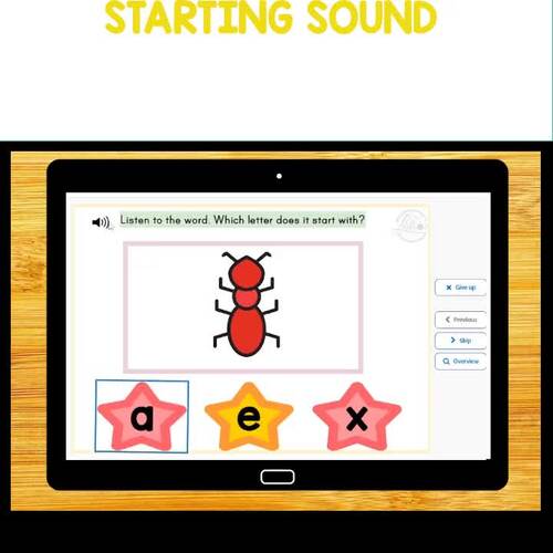 Letter Sound Games Boom Cards | Digital Resource (Beginning Sounds)