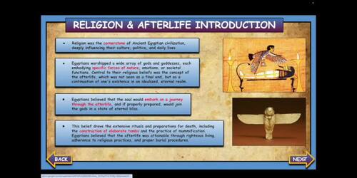 Ancient Egypt. Religion and Afterlife. Lesson 09 Bundle. World History.