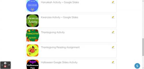 Schoology Icons / Buttons ~ 20 Icons for Holidays & Special Events