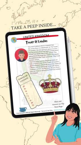 UK 193 Little Adventures Pack - Printable culture packs for curious kids