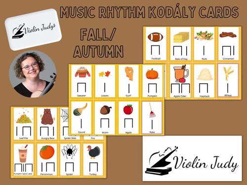 Back to School Rhythm Cards Ta Ti Ti Kodály | TPT