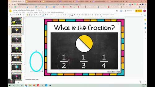 BUNDLE: Fractions Google Slides™ + 3 quizzes by GroovyGarden | TPT