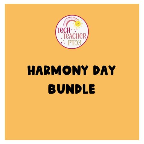 Harmony Day Activities Bundle by Tech Teacher Pto3 | TPT