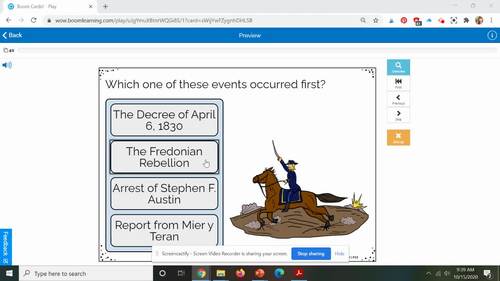 The Texas Revolution BOOM CARDS by Social Studies Success | TPT