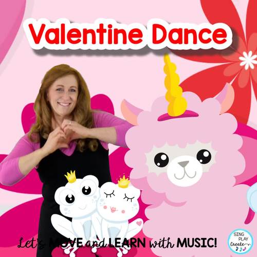 “Valentine Dance” Valentine’s Day Brain Break, Movement Activity Video